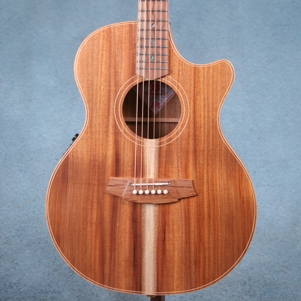 Cole Clark TL2EC-BLBL Thinline Grand Auditorium Acoustic Electric ...