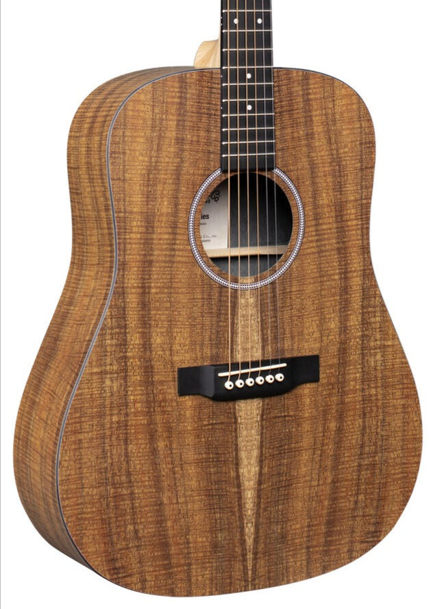 Martin DX1E Koa X Series Dreadnought Koa Acoustic Electric Guitar — DWmusic