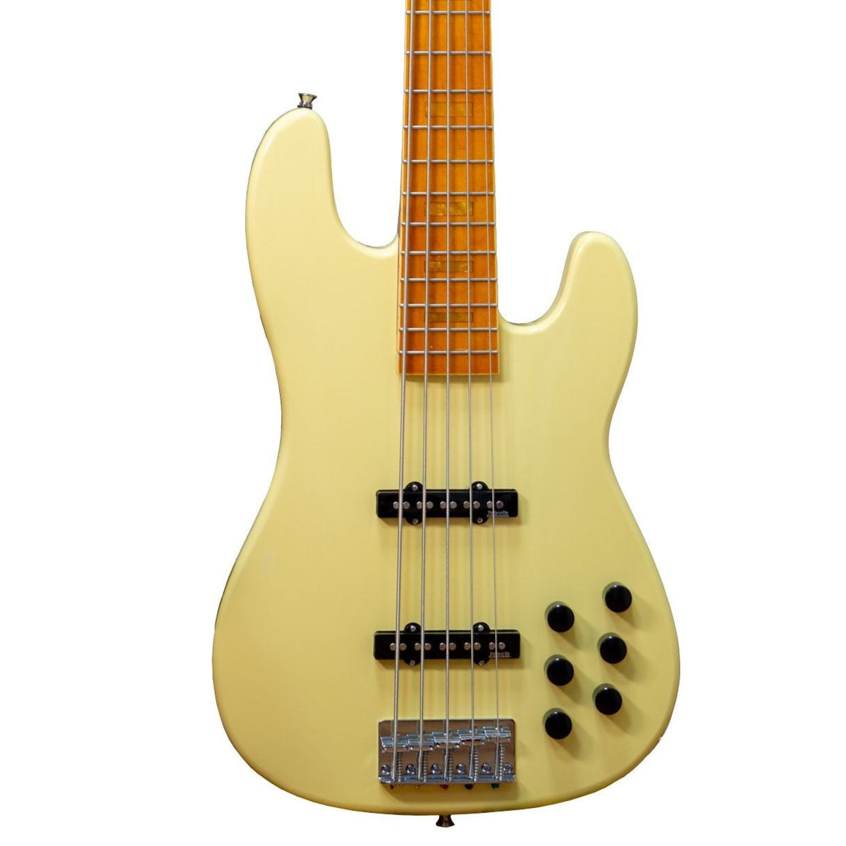 MarkBass GV 5 Gloxy 5 String Bass Guitar - Cream — DWmusic