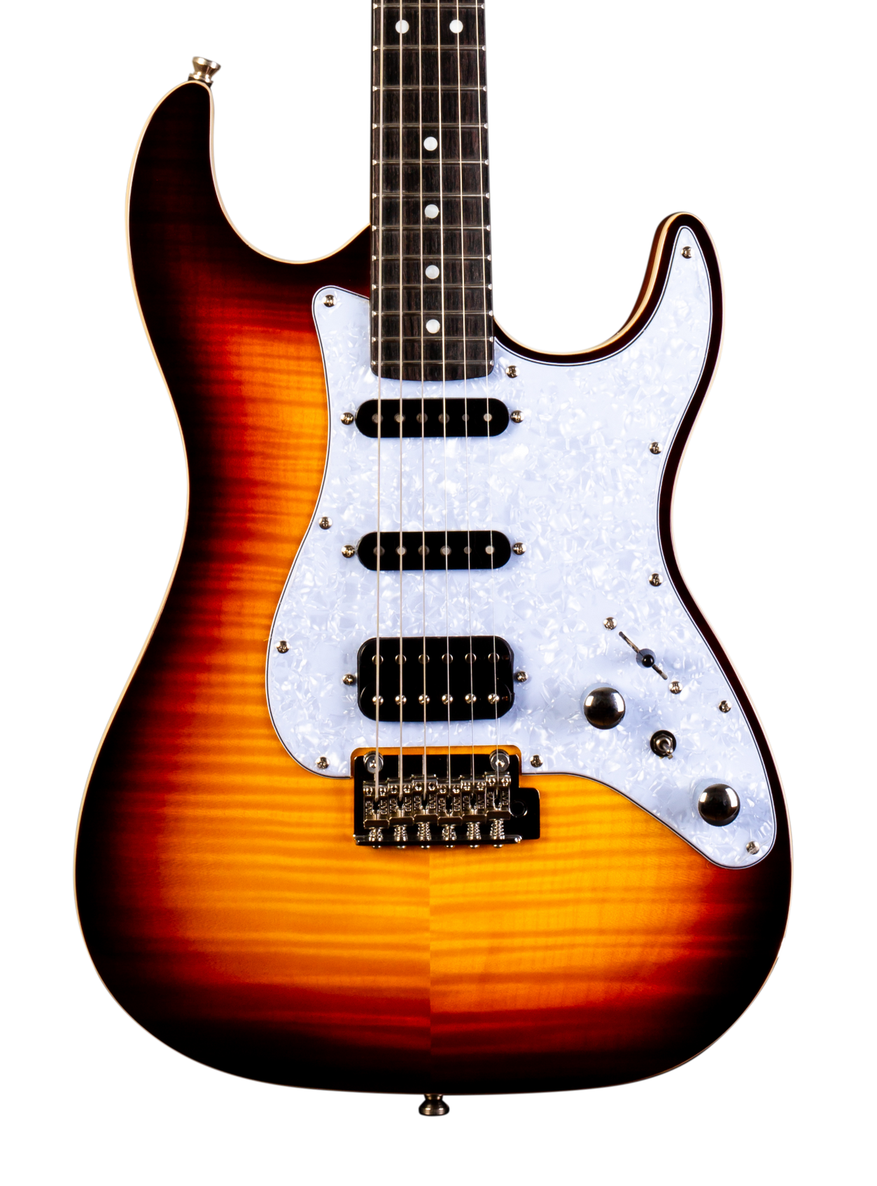 JET JS-600-BS HSS Electric Guitar - Sunburst — DWmusic