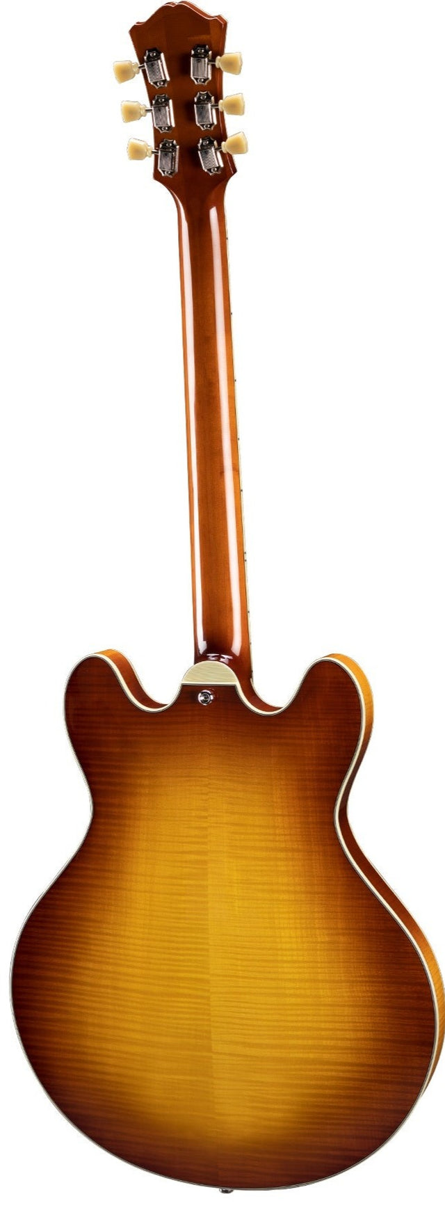 Eastman T486B Thinline Electric Guitar w/ Bigbsy - Goldburst — DWmusic