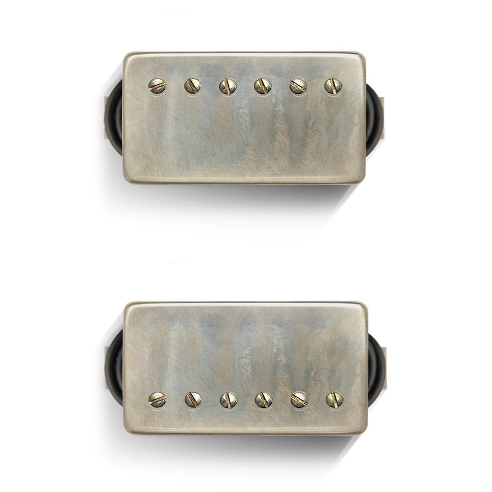 Bare Knuckle The Mule Humbucker Pickup Set 50mm - Aged Nickel Cover ...