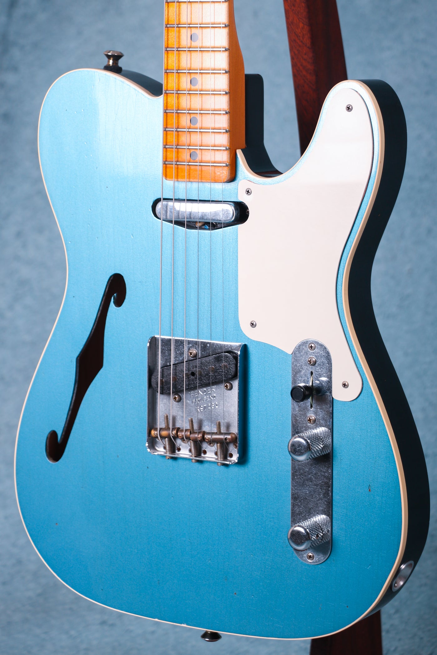 Fender Custom Shop Double Esquire Custom Thinline Journeyman Relic w ...