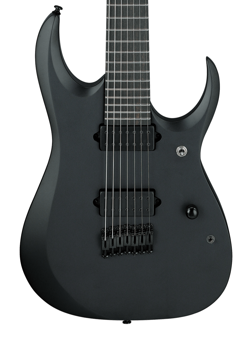 Ibanez RGDRB71 BFK Electric Guitar - Black Flat — DWmusic