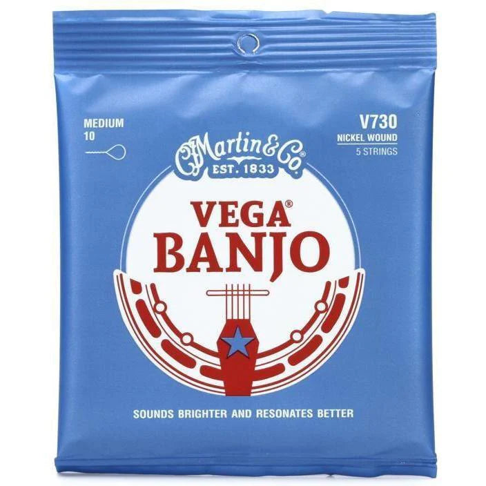 Martin V700 StringsVega Banjo 700 5 String Light Banjo Strings — DWmusic