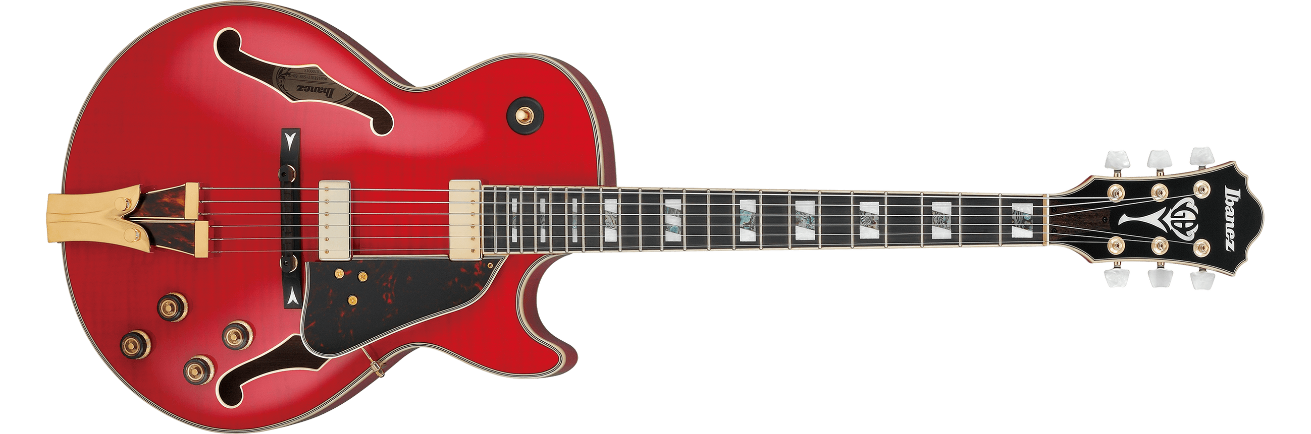 Ibanez GB10SEFM SRR George Benson Signature Electric Guitar - Sapphire ...